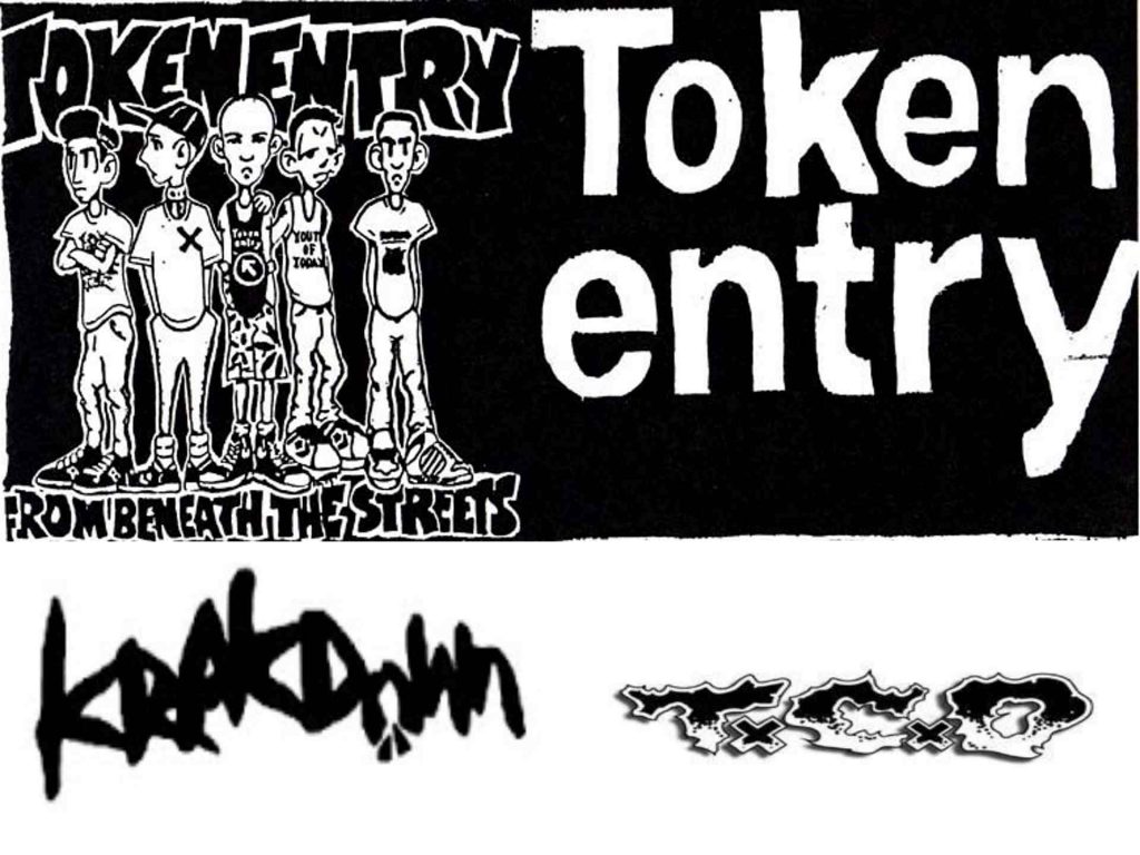 Token Entry / Krakdown / The Corrupted Ones – Threatening Society Fanzine