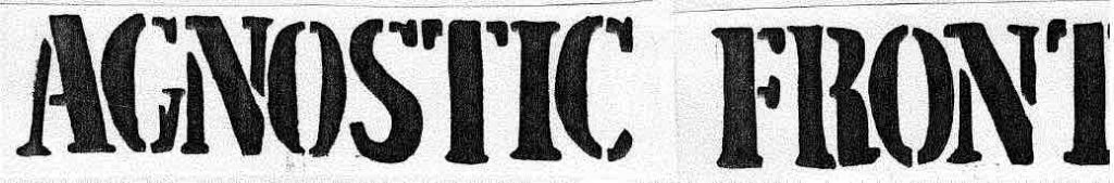 Agnostic Front – Threatening Society Fanzine